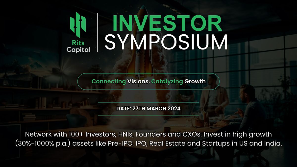 Rits Capital Investor Symposium, Perkins Coie LLP, Palo Alto, 27 March ...