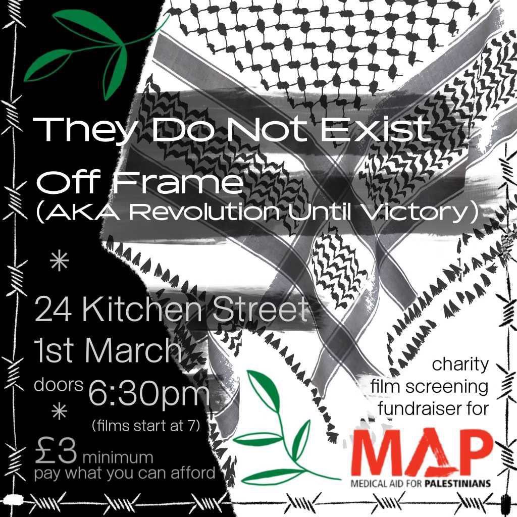 Film Screening - Palestine Fundraiser, 24 Kitchen Street, Liverpool, 1 ...