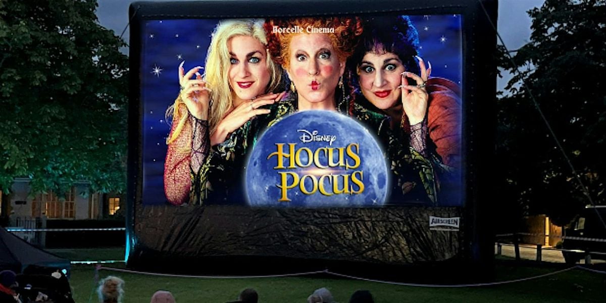 Halloween showing of Hocus Pocus on Northamptons Outdoor cinema ...