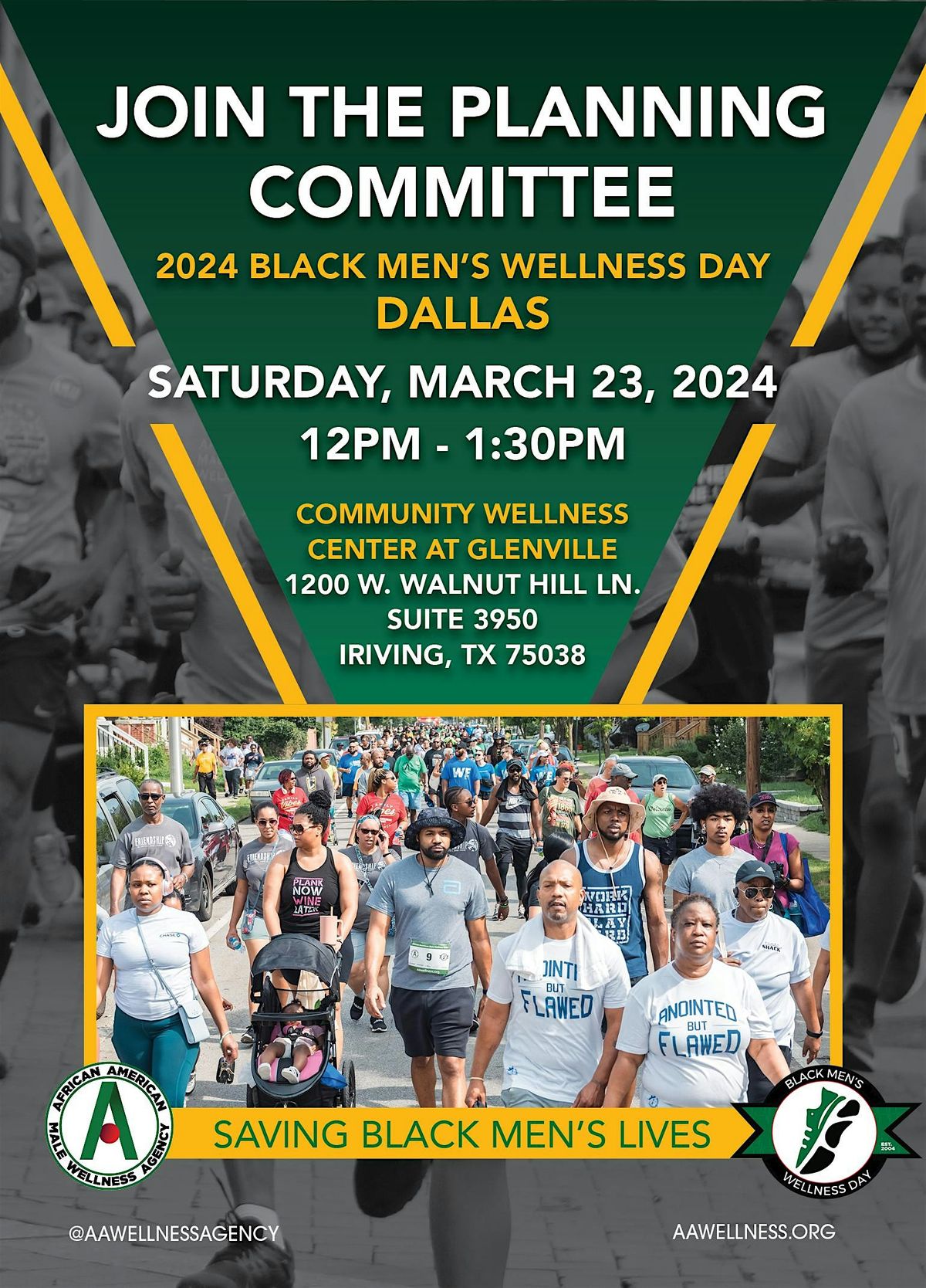 AAMWA Dallas Black Mens Wellness Day Committee Meeting, Community ...