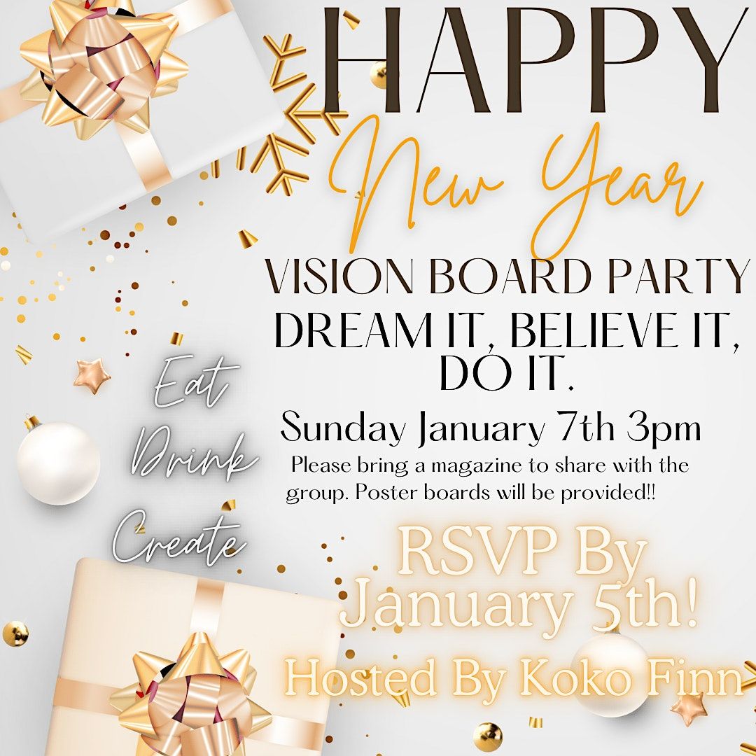New Year New You Vision Board Party, 2501 Troost Avenue, Kansas City ...