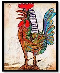 Chalk Rooster Drawing Workshop, Harrison Farm, Groveport, 23 June 2024 ...