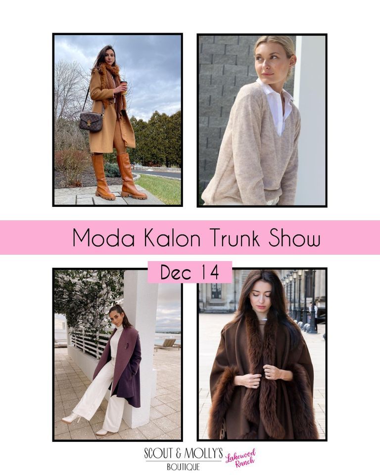 Moda Kalon Trunk Show, Scout & Molly's (Lakewood Ranch), Oneco, 14 ...
