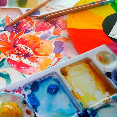 Paint Loose Expressive Florals in Watercolour, The Craft House ...