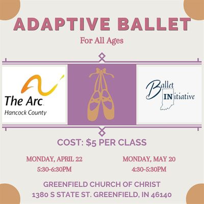 Adaptive Ballet Class, Greenfield Church of Christ, 20 May 2024 ...