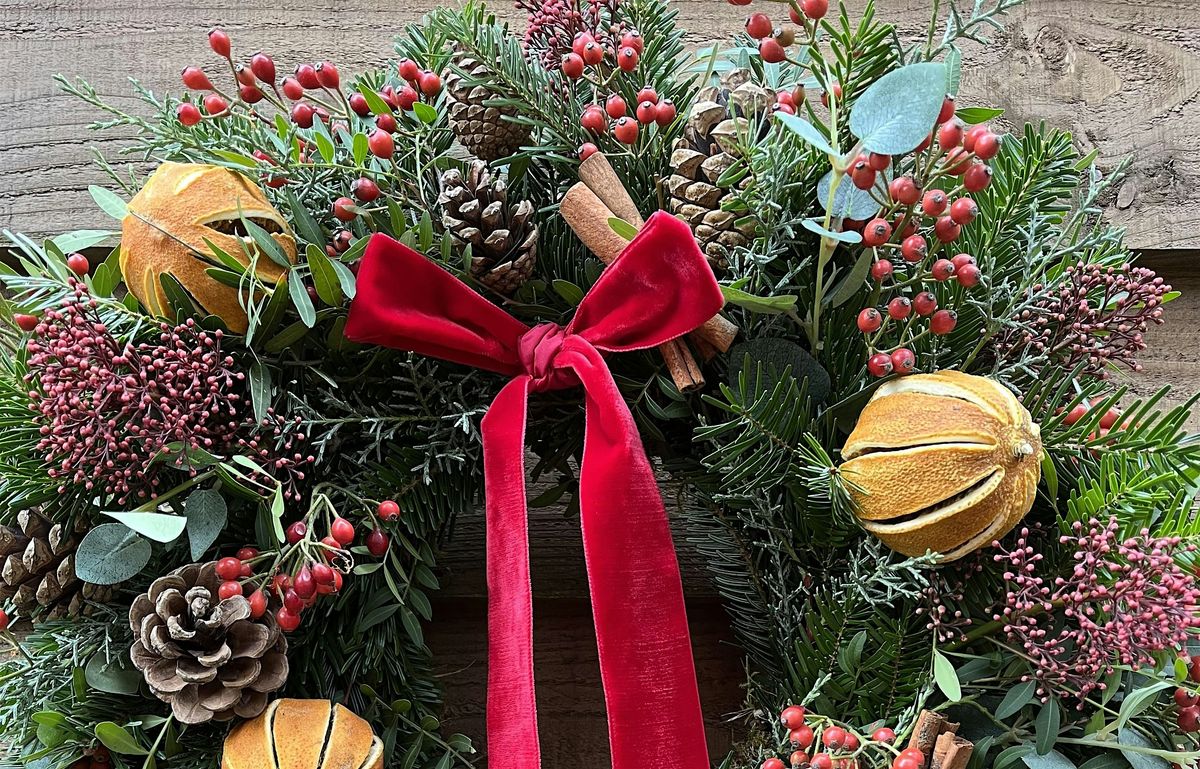 Christmas Wreath Making with The Harbour Florist in Newbury, The Ugly ...