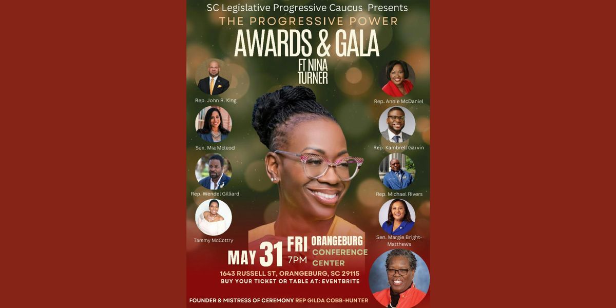 The Progressive Power Awards & Gala, 1643 Russell St, Orangeburg, 31 ...