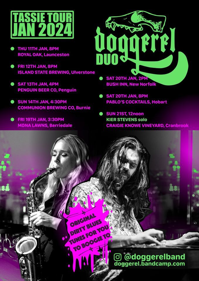 DOGGEREL DUO at COMMUNION BREWING CO., Burnie, Communion Brewing Co ...