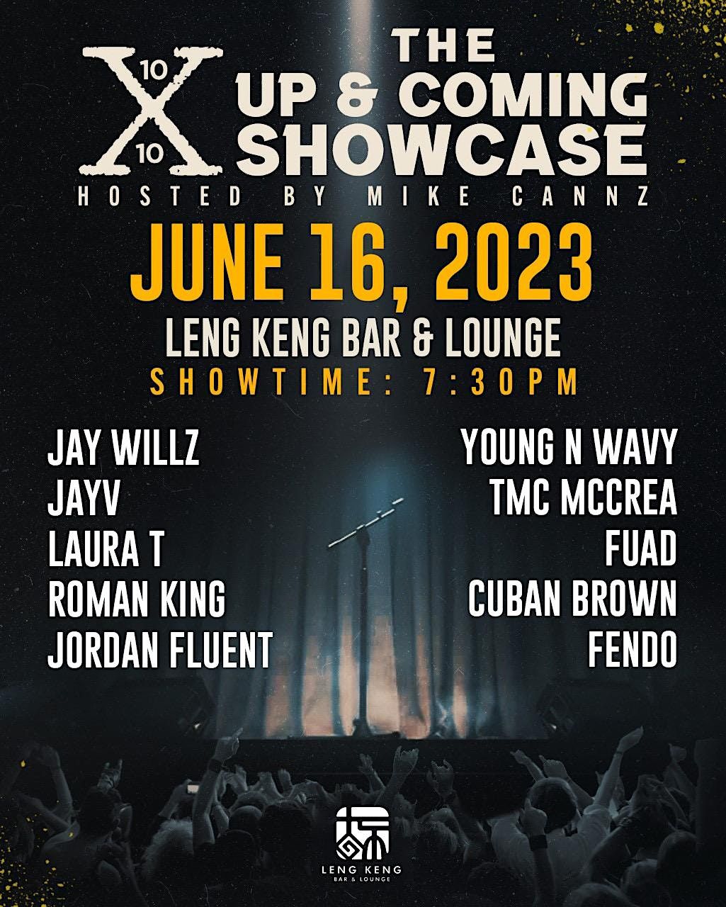 The Up & Coming Showcase, Leng Keng Bar & Lounge, Toronto, 16 June 2023 ...