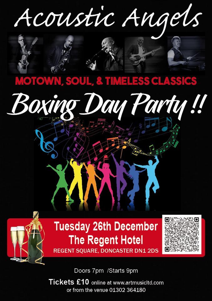 Acoustic Angels Boxing Day Party @ The Regent, Doncaster, The Regent ...