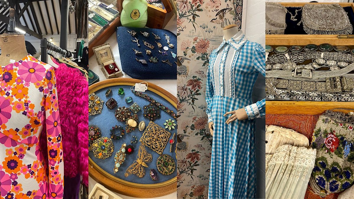 Vintage Fashion Fair Farnham March 2024, Farnham Maltings, 23 March ...