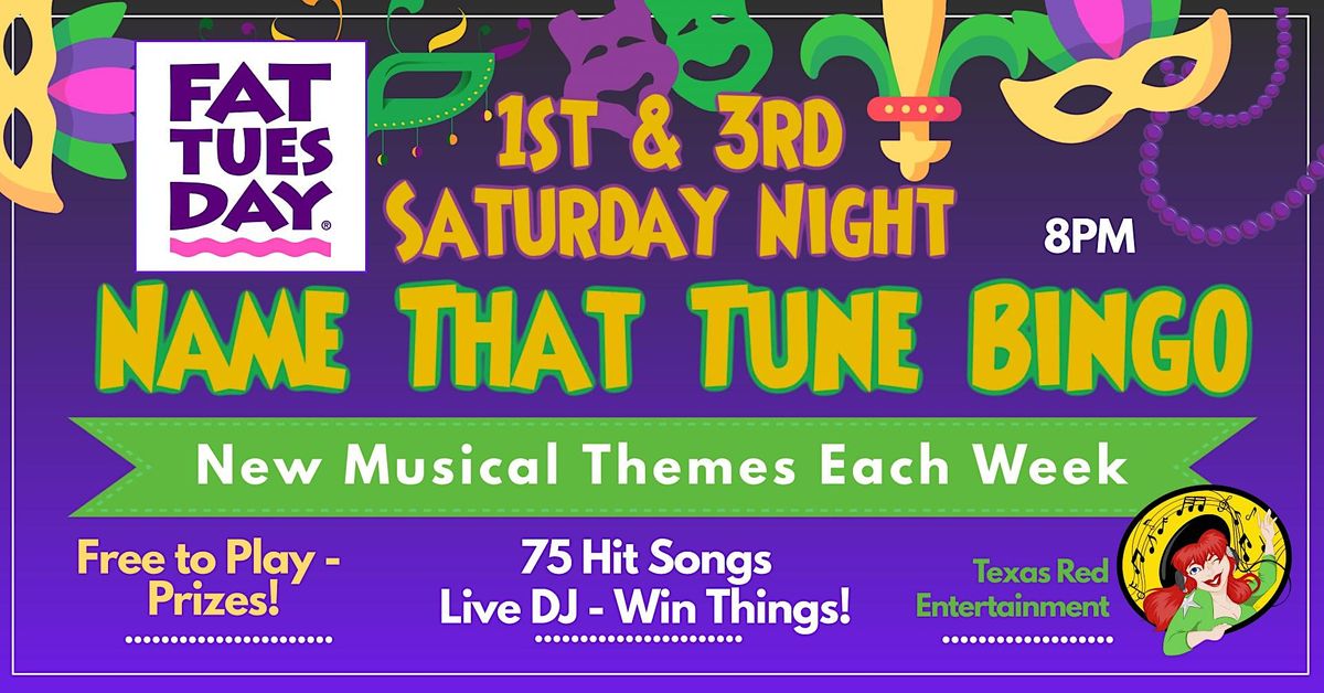 Fat Tuesday Waxahachie presents Texas Reds Name That Tune 1st/3rd ...