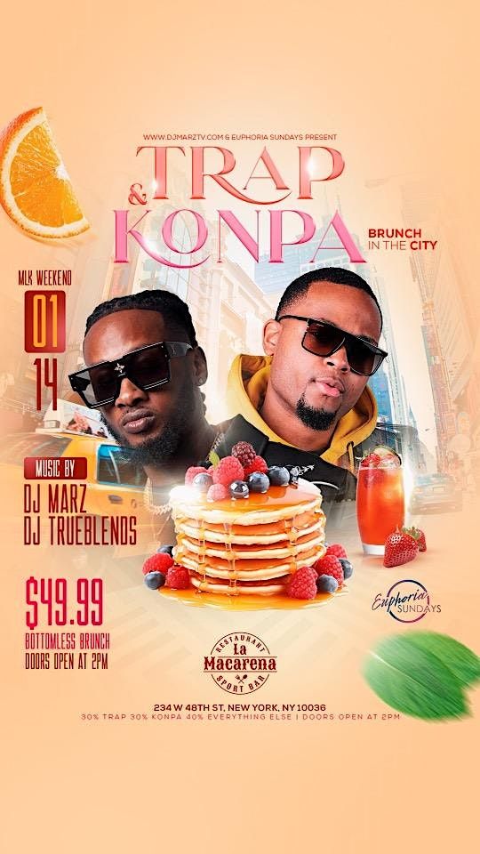 Trap Konpa Brunch & Day Party, La Macarena, New York, 14 January 2024 ...