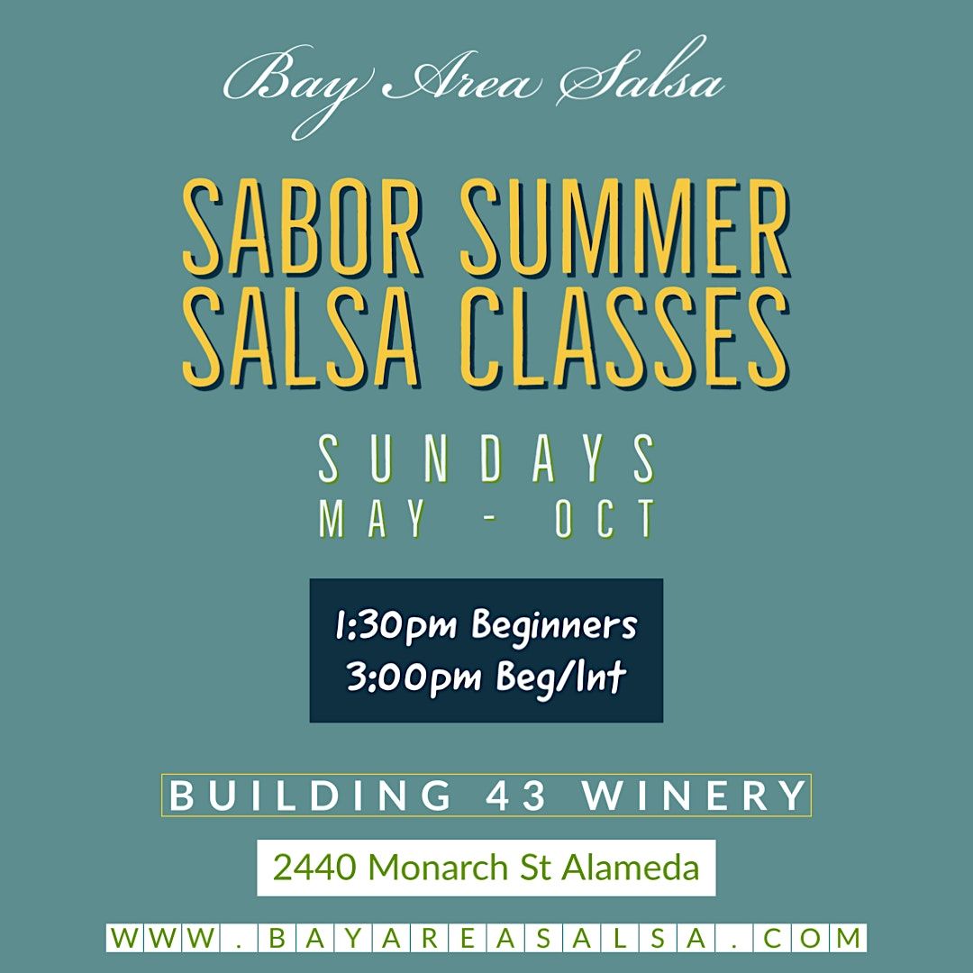 Sabor Sundays Salsa Classes at Building 43 in Alameda, Building 43 ...