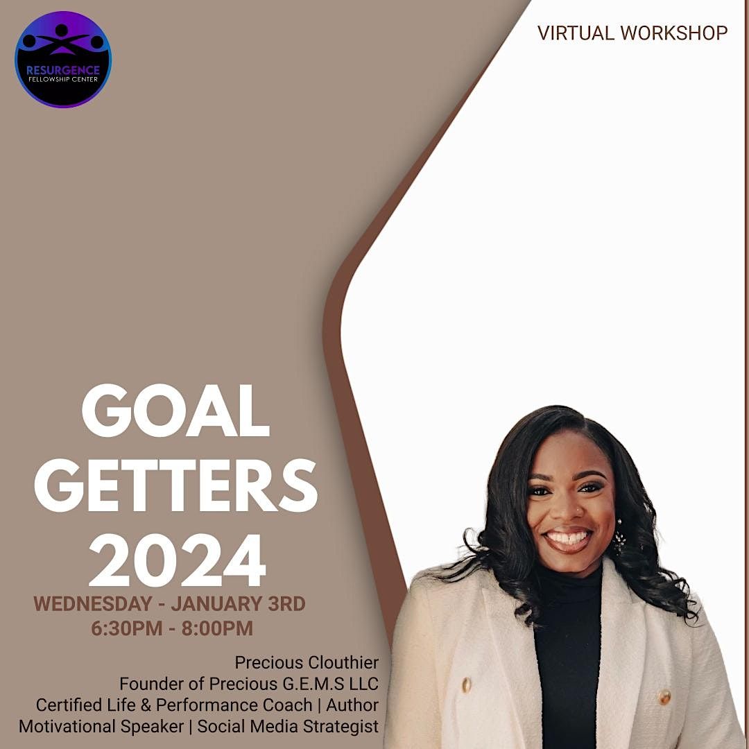 Goal Getters 2024 Workshop, January 3 2024 | Online Event | AllEvents