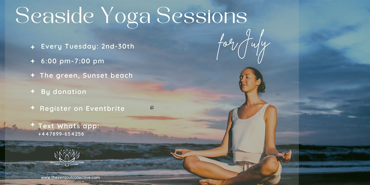 Seaside Yoga Sessions for July, Sunset Beach, Vancouver, 2 July to 30 ...