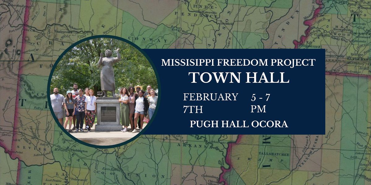 Mississippi Freedom Project Town Hall, Pugh Hall, Gainesville, 7 ...