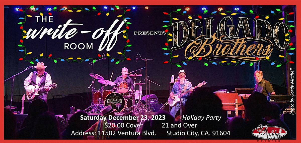 Delgado Brothers, The Write-Off Room, Studio City, 23 December 2023 ...