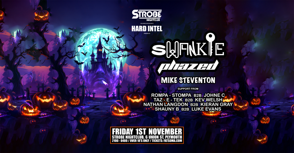 Strobe Nightclub & Hard Intel Presents: HALLOWEEN With, SWANKIE DJ ...