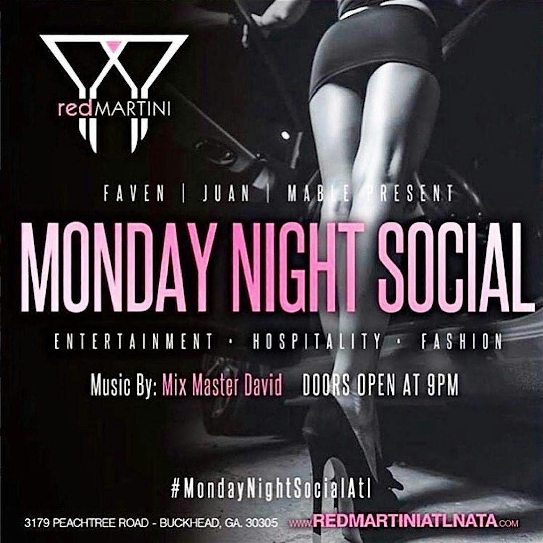 Monday Night Social @ Red Martini/SOGA ENTERTAINMENT, Red Martini ...