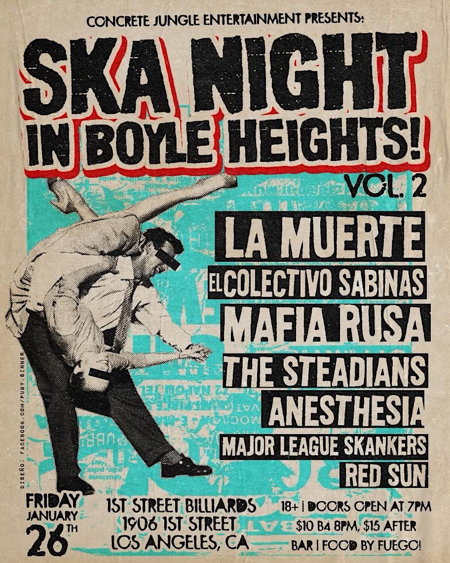 Ska Night In Boyle Heights, 1st Street Pool & Billiard, Los Angeles, 26 ...