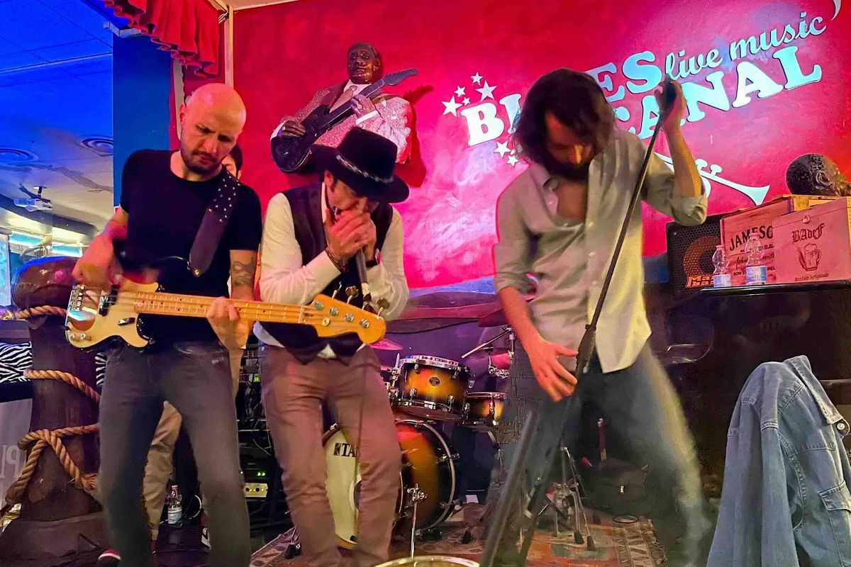 BLUES NIGHT: THE MAPLE BUSTLE BAND, BLUES CANAL, Milano, 20 March 2024 ...