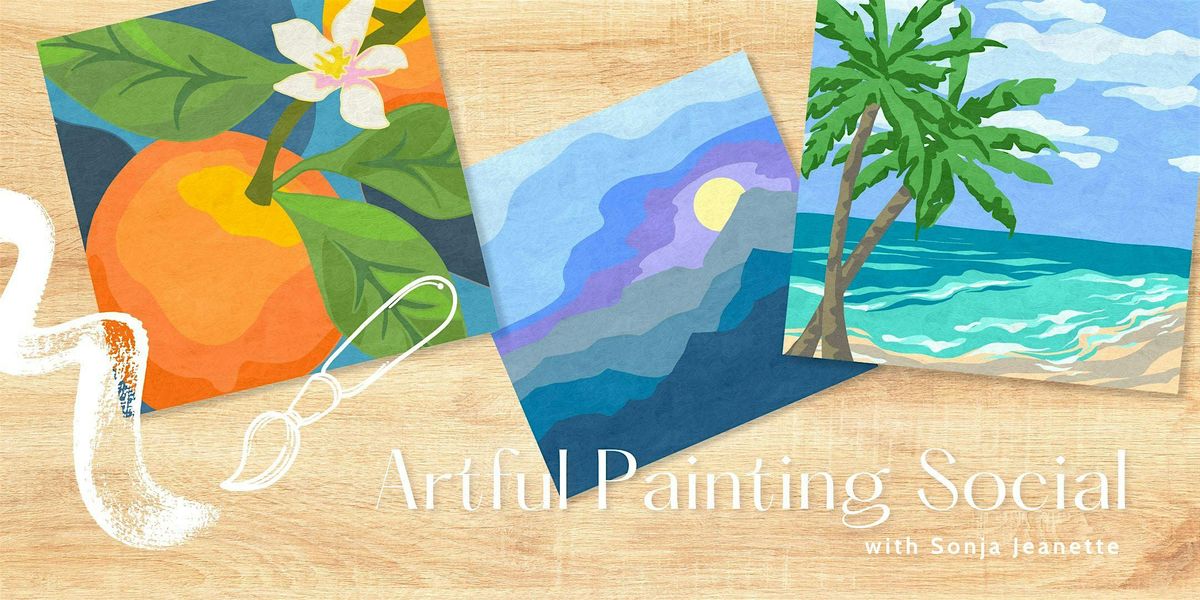 Artful Painting Social (Paint and Sip), Autumn and Ro, Artist Studio ...