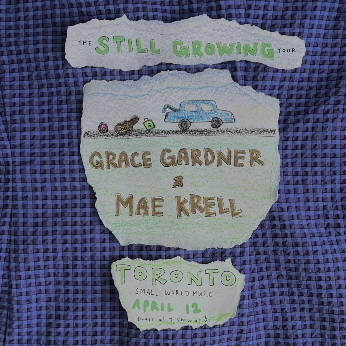 Grace Gardner + Mae Krell: The Still Growing Tour (Toronto), Small ...