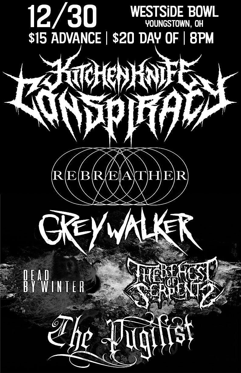 KKC/rebreather/Greywalker/Dead By Winter/The Behest of Serpents ...