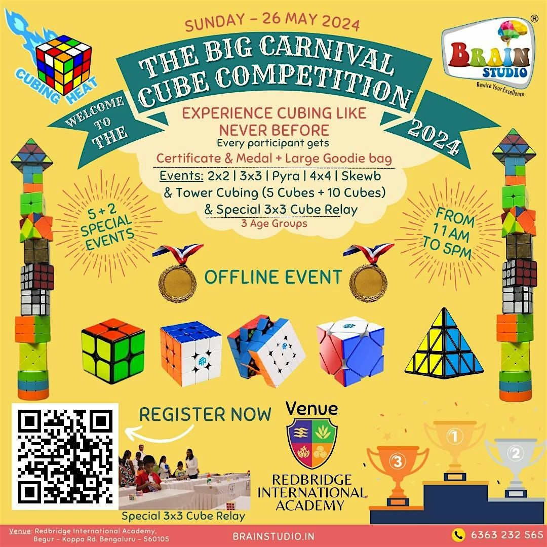 The Big Carnival Cube Competition 2024, Redbridge International Academy ...