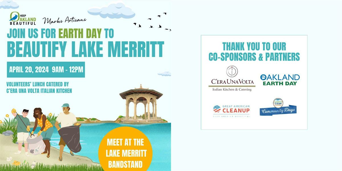 Earth Day Beautification at Lake Merritt !, Edoff Memorial Bandstand at ...