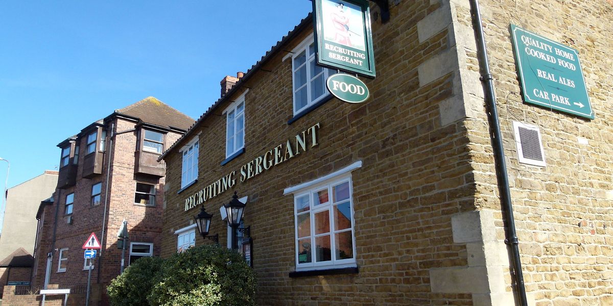 Leaders lunch at Recruiting Sergeant, Recruiting Sergeant, Grantham, 21 ...