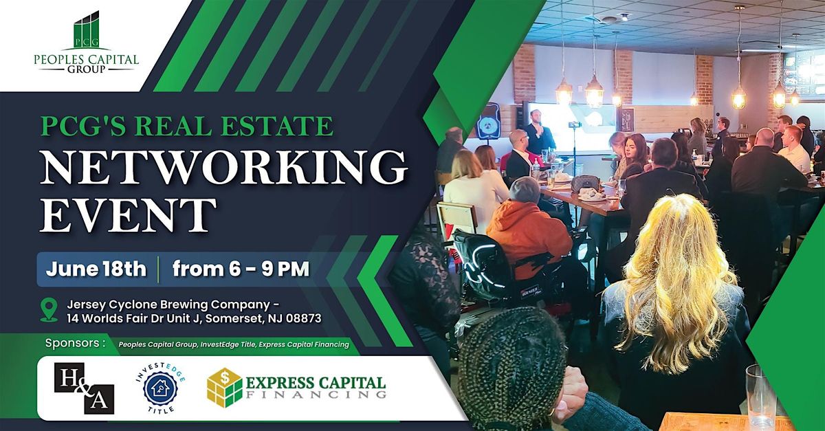 PCGs Real Estate Networking Event : Underwriting Real Estate ...