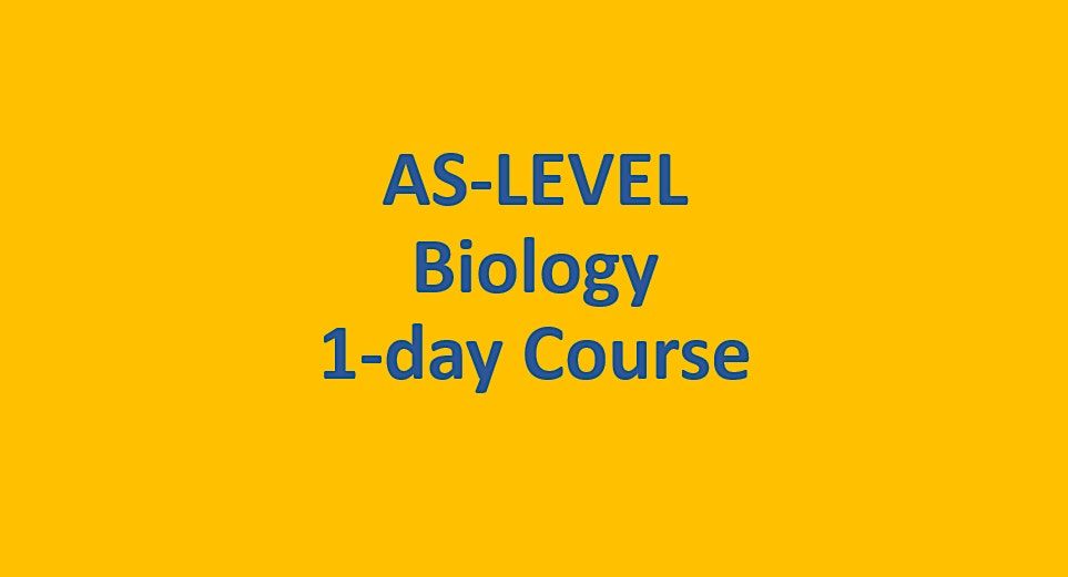 AS-Level Biology Easter Revision Course, St Joseph's College, Ipswich ...