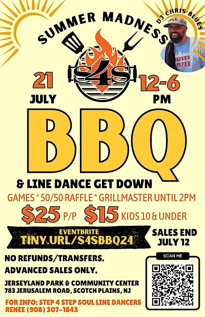 S4S BBQ Line Dance Cookout, Jerseyland Park & Community Center, Scotch ...