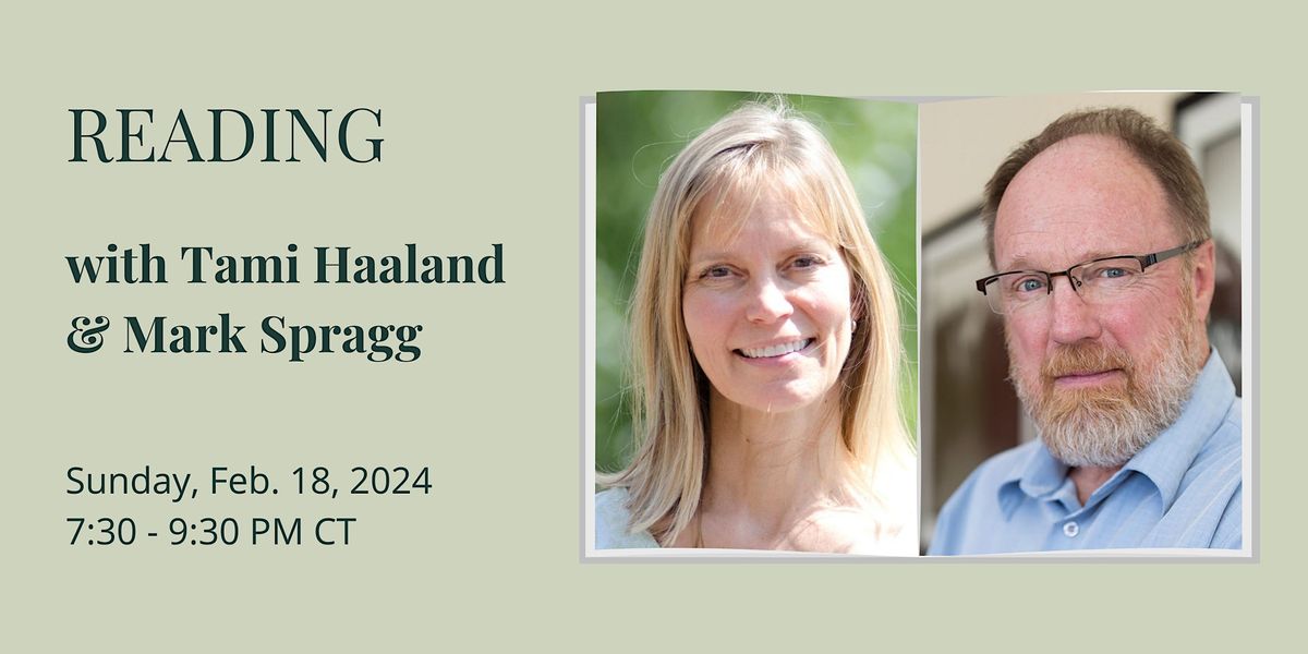 Reading with Mark Spragg and Tami Haaland, February 18 2024 | Online Event | AllEvents.in