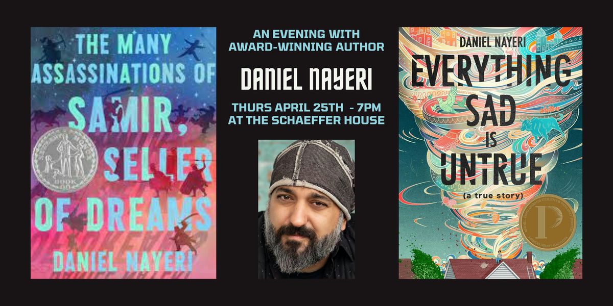 An Evening with Award Winning Author Daniel Nayeri, 2143 N Ballas Rd ...