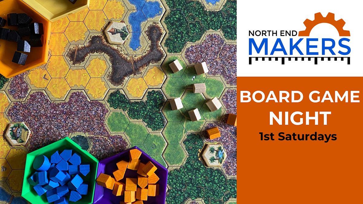 Board Game Night, North End Makerspace, Seattle, 2 December 2023 ...