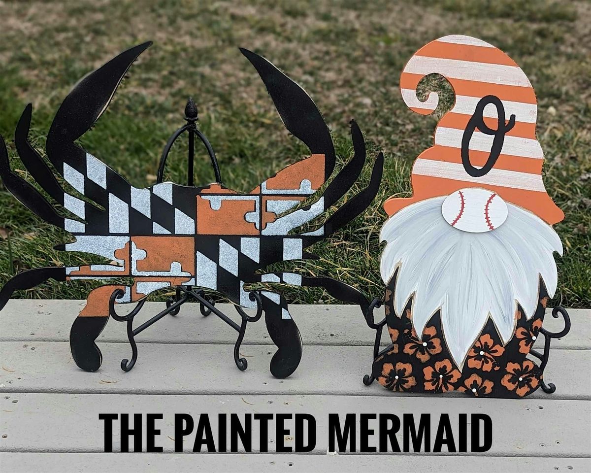 Lets Go Os Gnome and MD Flag Crab Paint Night at Key Brewery, Key ...