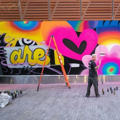 Forever Mural With Jason Naylor, The William Vale, Brooklyn, 20 June ...
