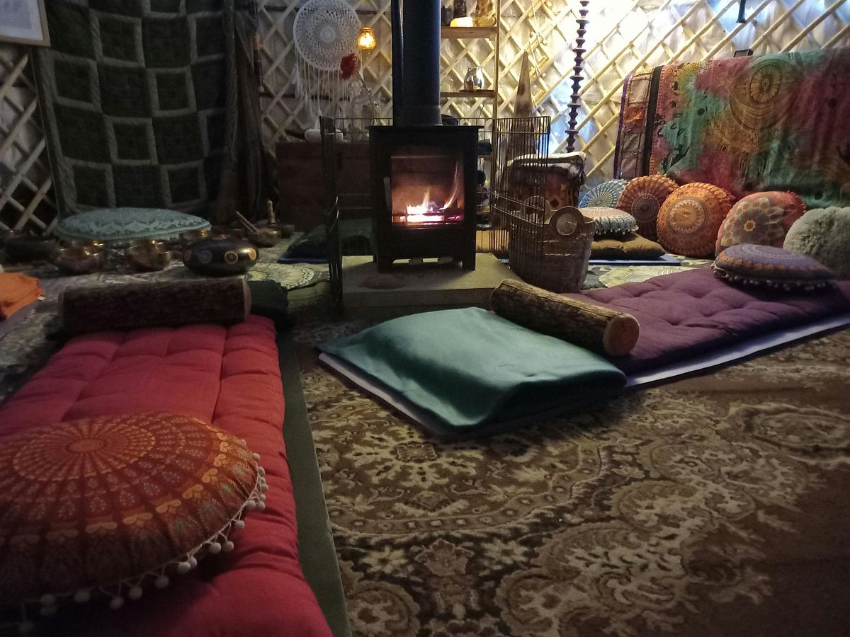 Sound Bath in the Yurt, 122 Shephall View, Stevenage, 23 June 2024 ...