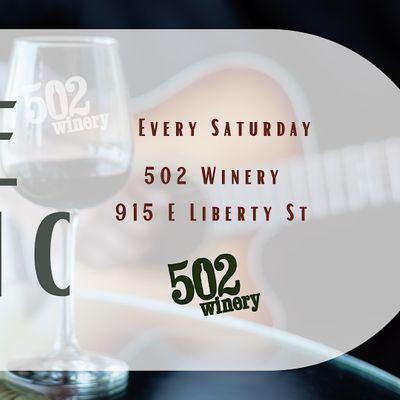 Live Music at 502 Winery, Old 502 Winery, Louisville, January 6 to ...