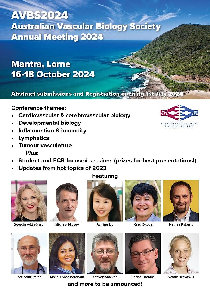 2024 Australian Vascular Biology Society Annual Scientific Meeting ...