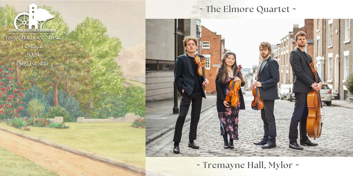 Concert 4: The Elmore Quartet, Tremayne Hall Community Centre, Mylor ...