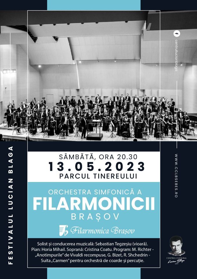 Filarmonica Brașov în turneu la Sebeș, Parcul Tineretului Sebeș, Steiu ...