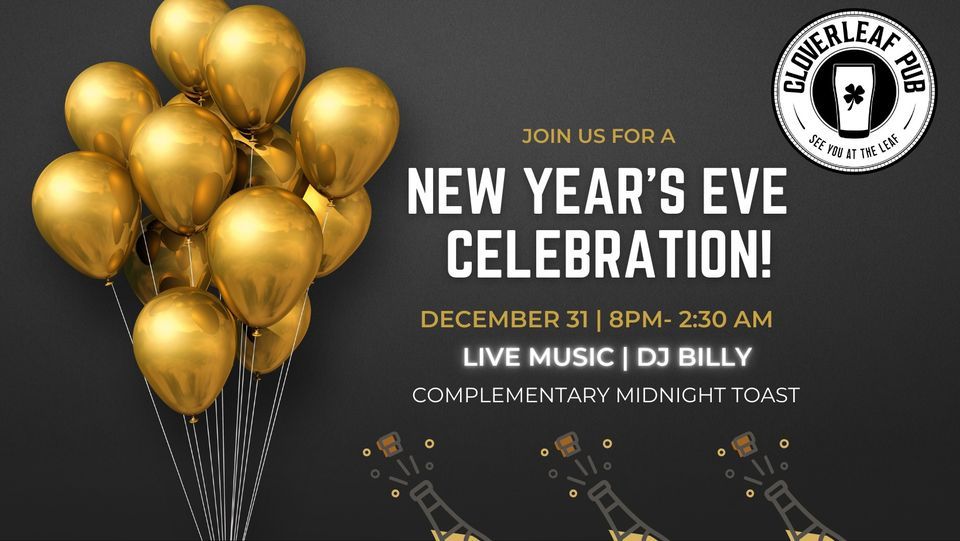 New Years Eve Party, Cloverleaf Pub, Bridgetown North, 31 December 2023 ...