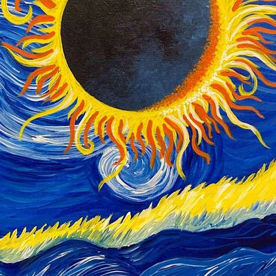 Van Gogh Eclipsed - Paint and Sip by Classpop!™, Pinot's Palette ...