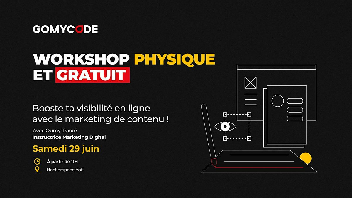 Formation Gratuite : Booste ta Visibilité en Ligne ! - GOMYCODE SENEGAL ...