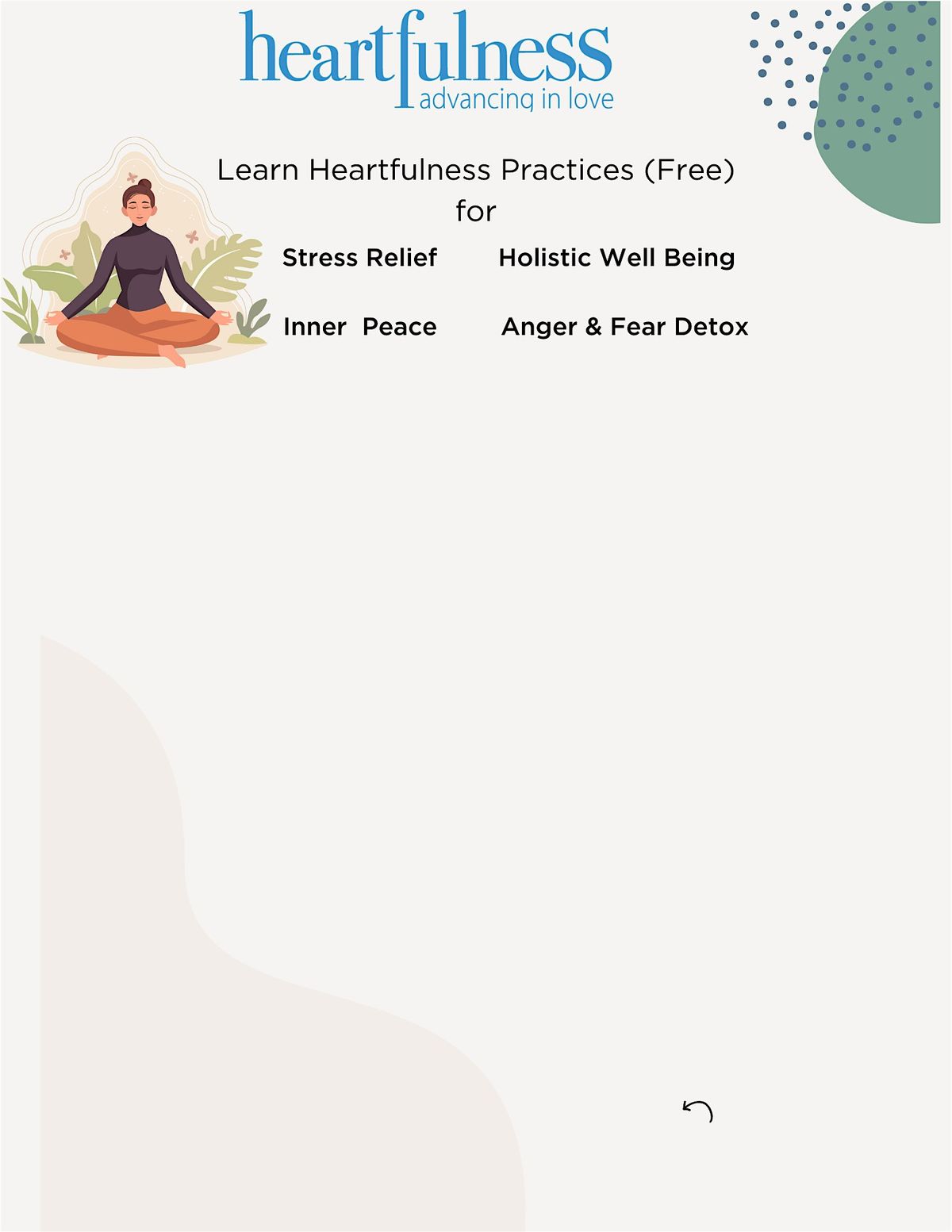 Learn Heartfulness Practices from Certified Heartfulness Trainers (Free ...
