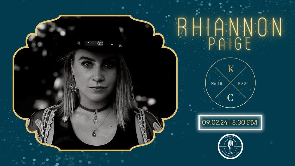 Rhiannon Paige // Friday Night Music // Free Entry // The Keynsham ...